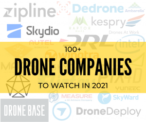 Top 100 Drone Companies to Watch in 2021 | UAV Coach