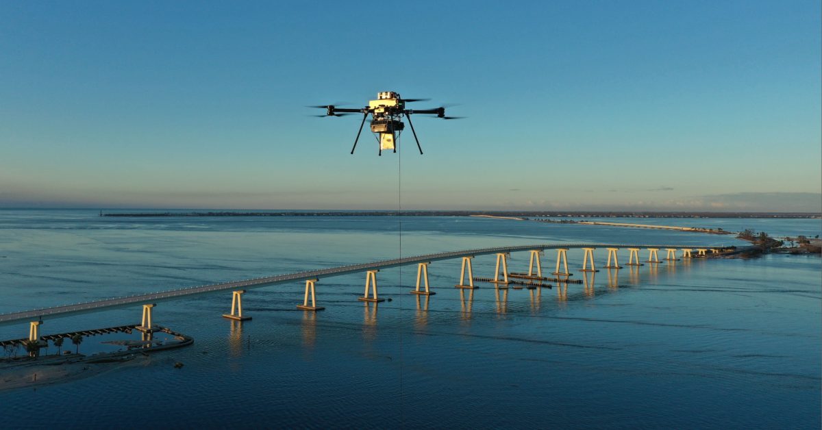 Several Drone Teams Rush to Help after Hurricane Ian