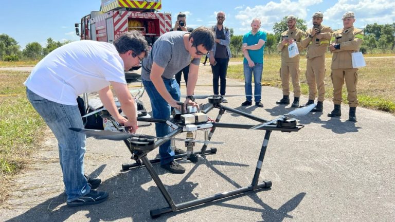 New Firefighting Drone Shoots Continuous Water from the Sky